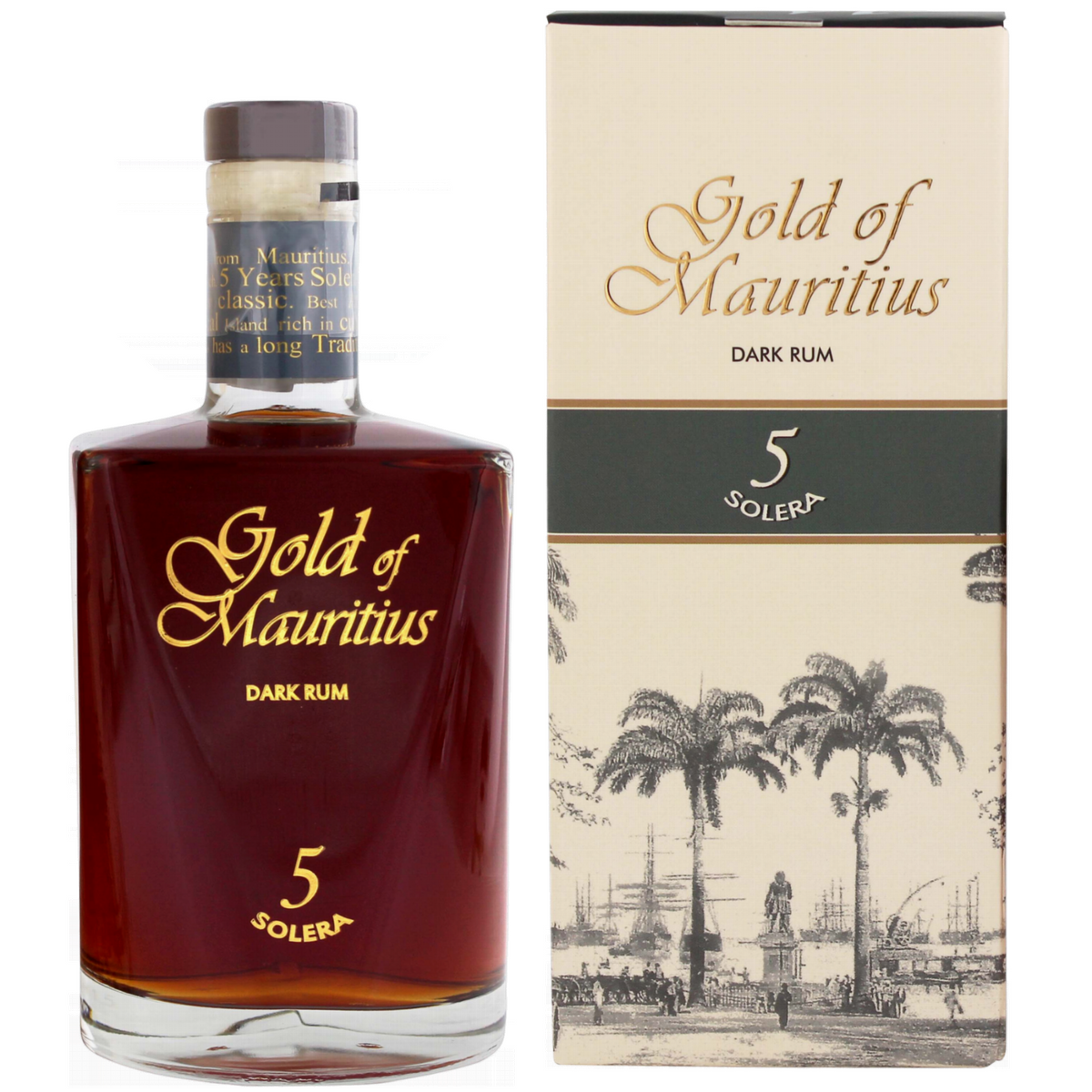 Solera 5 Dark Rum 5 J. - Gold of Mauritius - Alkohol - fineselect