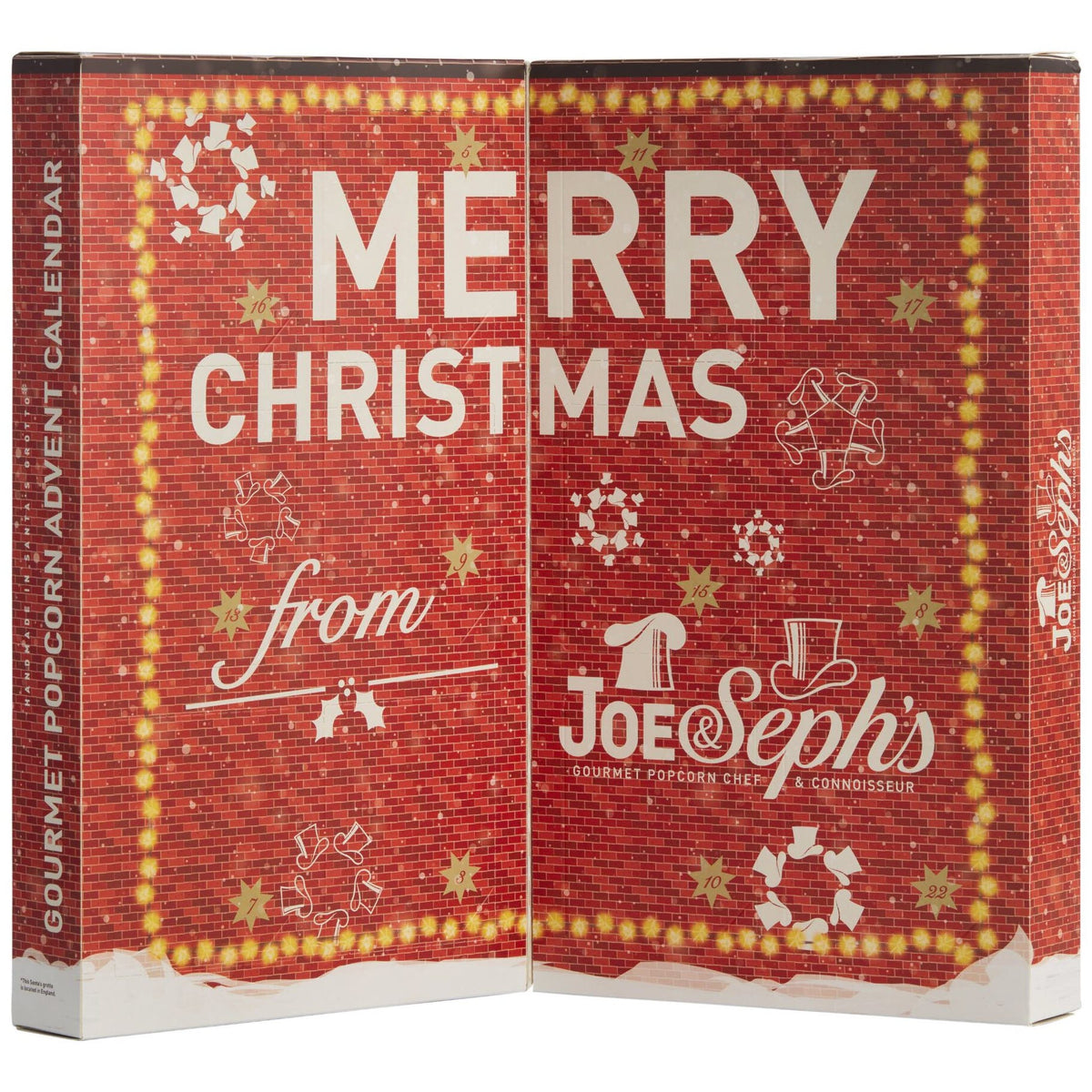 Gourmet Popcorn Adventskalender - Joe & Seph’s - Adventskalender ...